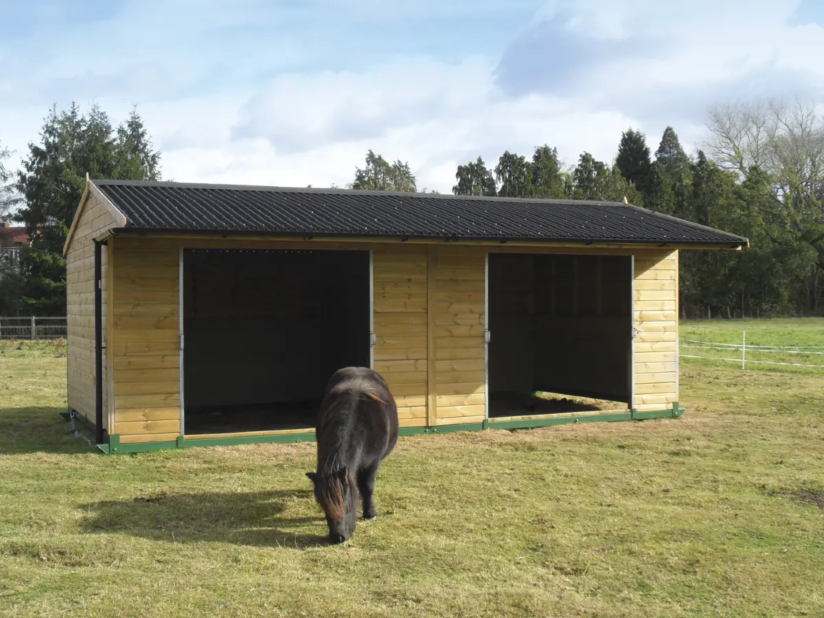 Double Mobile Field Shelter | Horse Field Shelter | Mobile Field Shelters